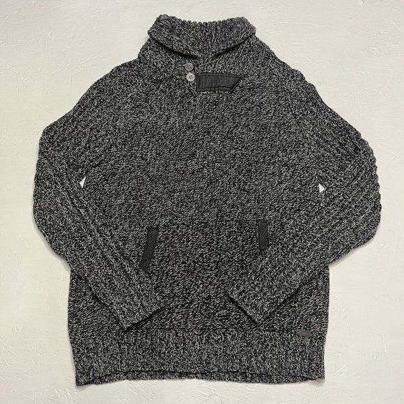 J.B. Holt | Sweaters | Jb Holt Cable Knit Sweater Size Large Gray Thick ...